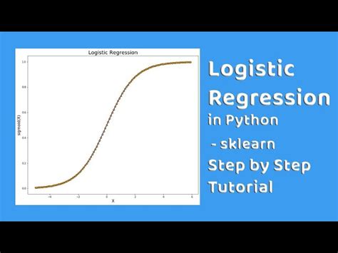 Logistic Regression In Python An Explanation Of The Logistic By