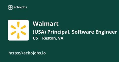 Hiring Usa Principal Software Engineer Usd 132k 264k Us Reston Va