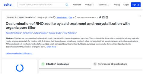 Dealumination Of Rho Zeolite By Acid Treatment And Recrystallization With Organic Pore Filler