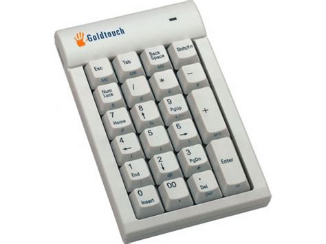 Beige Usb Goldtouch Hub Keypad Kbc Gtkp03 The Keyboard Company