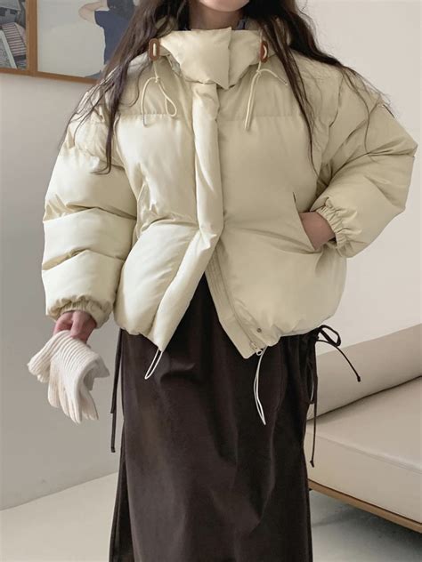 벨라드제이 🔥웰론패딩 스무스 크롭 아방한핏의 웰론숏패딩 웰론점퍼 두꺼운점퍼 유광패딩