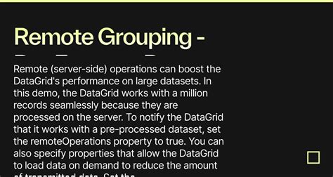 Remote Grouping Devextreme Data Grid Forked Codesandbox