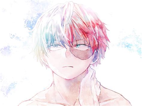 Todoroki Shoto Boku No Hero Academia Drawn By Uni Ssansyo Danbooru