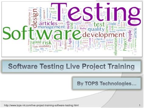 Software Testing Live Project Training