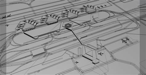 King Khalid International Airport 3d Model Turbosquid 2005209