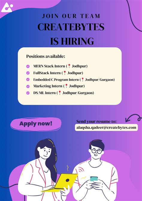 Createbytes On Linkedin Hiring Internship