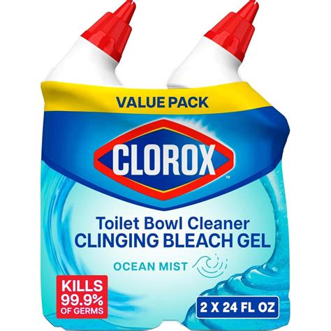 Clorox Toilet Bowl Cleaner Heavy Duty Stain And Ring Remover Arctic