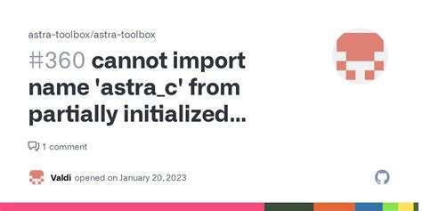 cannot import name astra c from partially initialized module · issue