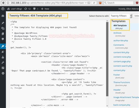 hack the mr robot vm ctf challenge hacking articles