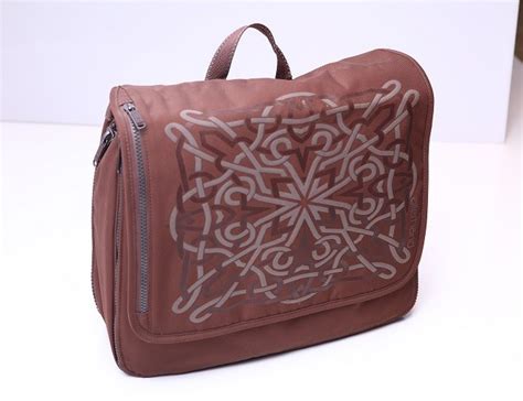 خرید و قیمت ساک لوازم نوزادی الرهند اصل المان رنگ قهوه ای با کیف عایق