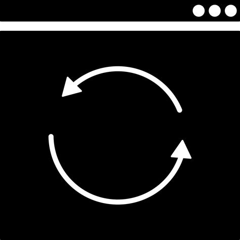 Vector Illustration Of Web Page Refresh Vector Art At Vecteezy