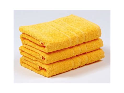 Bavlněná Froté Osuška Comfort 70x140 Cm Žlutá Povlečemevás Cz