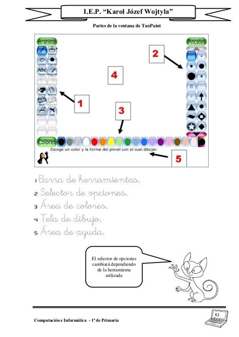 Libro De Computación 1° Grado Karol Józef Wojtyła Digital Camara El Menu