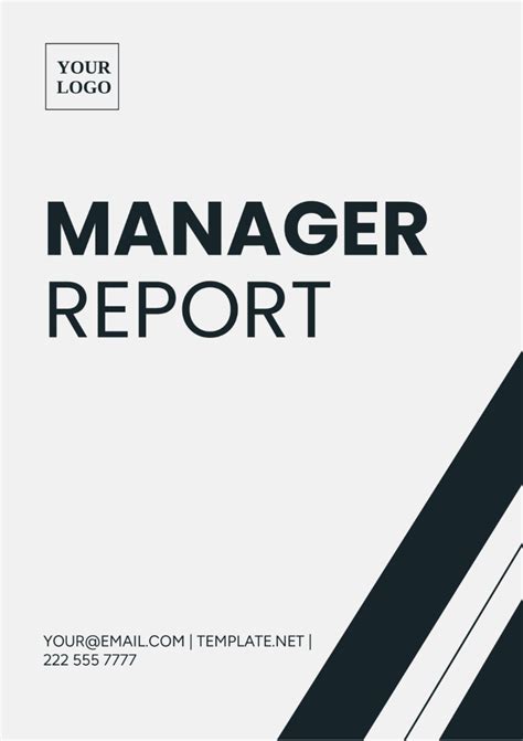 Manager Report Template Edit Online Download Example Template Net
