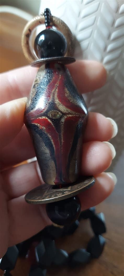 6 Africa Adorned Cedi Glass Beads Ramona Moore