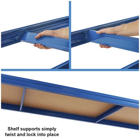 2x Bigdug Garage Heavy Duty Shelving Unit Bigdug