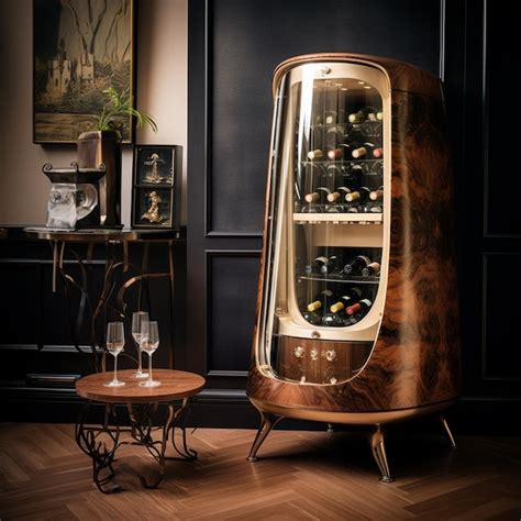 Premium Ai Image Od Kosmaja Modern Louis 16th Wine Cabinet
