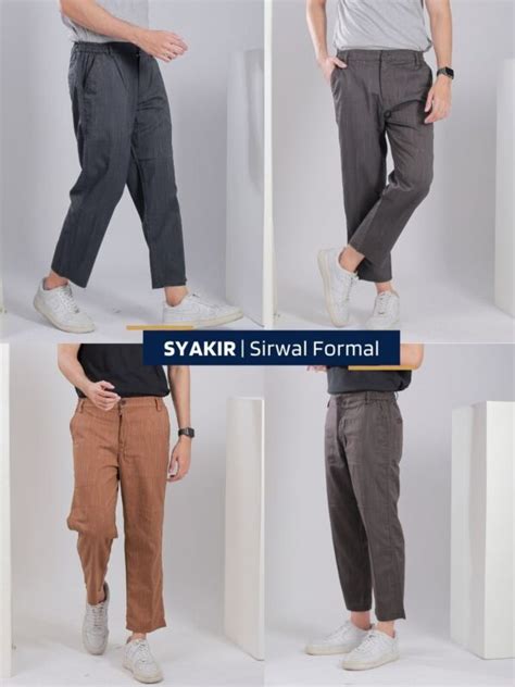 Celana Sirwal Formal Syakir Muslimadani