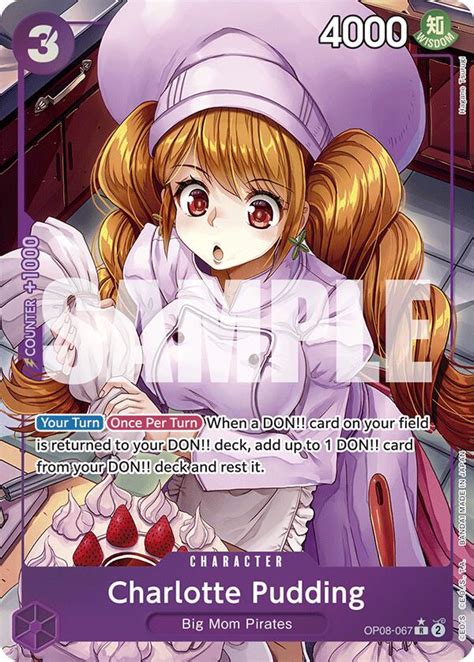 Charlotte Pudding Alternate Art Op08 067 Precios One Piece Two