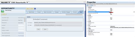 One Possible Cause That Embedded Component Fails T Sap Community