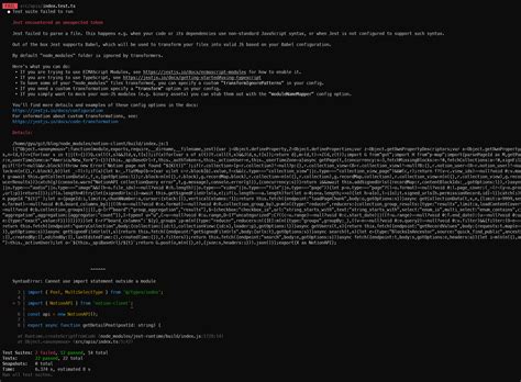 Notion Client Import Error In Jest · Issue 303 · Notionxreact Notion X · Github