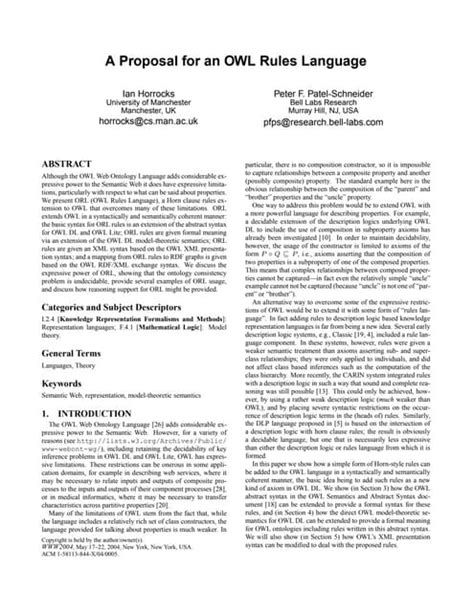 Sw Owl Rules Proposal Pdf