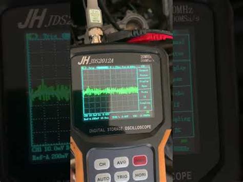 GL1800 Knock Sensor Signal Under Osciloscope YouTube