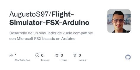 Github Augustos97flight Simulator Fsx Arduino Desarrollo De Un Simulador De Vuelo Compatible
