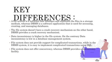 File System Vs Dbms Pptpptx