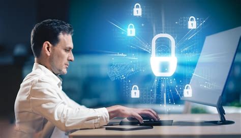 premium photo data scientists man programmer using