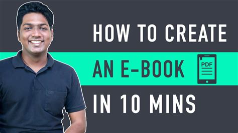 How To Create An Ebook For Free