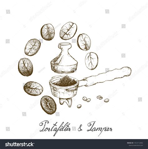 Coffee Portafilter Sketch Over 181 Royalty Free Licensable Stock Illustrations Drawings
