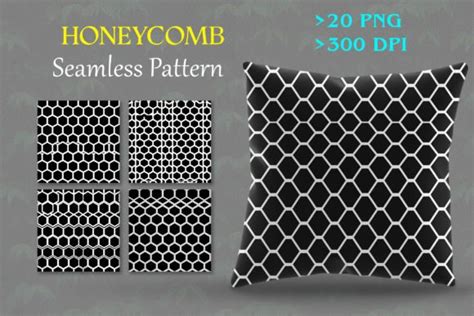 Honeycomb Seamless Pattern Graphic By Ahirabrar · Creative Fabrica