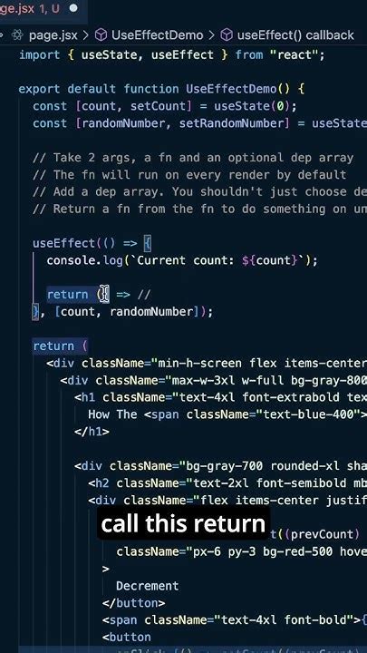 Did You Know This About Useeffect In Reactjs Reactjs Javascript