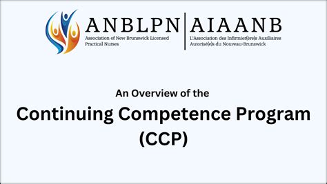 Ccp Overview Association Of New Brunswick Licensed Practical Nurses