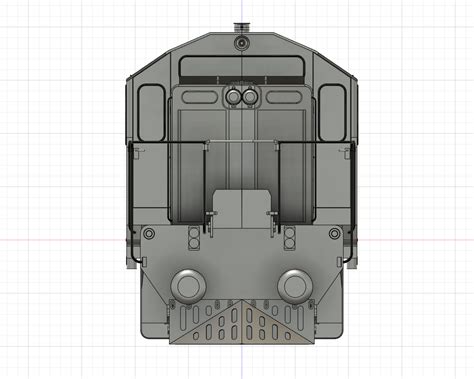 🚂 Queensland Rail Dh Class Locomotive・free Stl File For ・cults