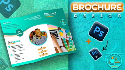 Brochure Design Photoshop Tutorials Somali 📬 Youtube