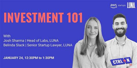 Sahil Bhandula On Linkedin Ctrln Investment 101 Hosted Online Tue 24th Jan 2023 1230 Pm