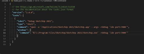 Not Able To Setup VS Code For SketchUp Extension Development