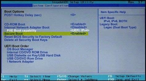 How To Enable Or Disable Secure Boot In Windows