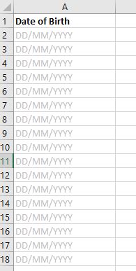 Excel Cell With Background Text That Disappears When Clicked Stack