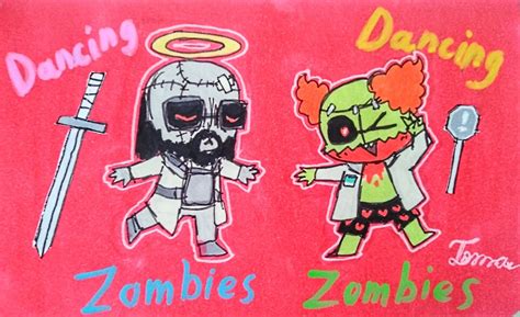 Dancing Zombies By Tomafokio On Newgrounds