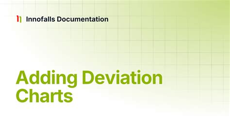 Adding Deviation Charts Innofalls Documentation
