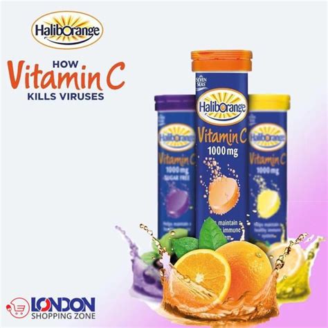 Seven Seas Haliborange Effervescent Vitamin C Fizz 20s Uk Bd