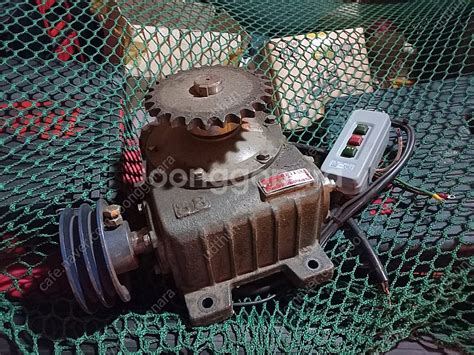 단상 모터 3 7kw 5마력 4p 2대 삼양감속기 1 20 일괄 팝니다 산업자재 중고나라