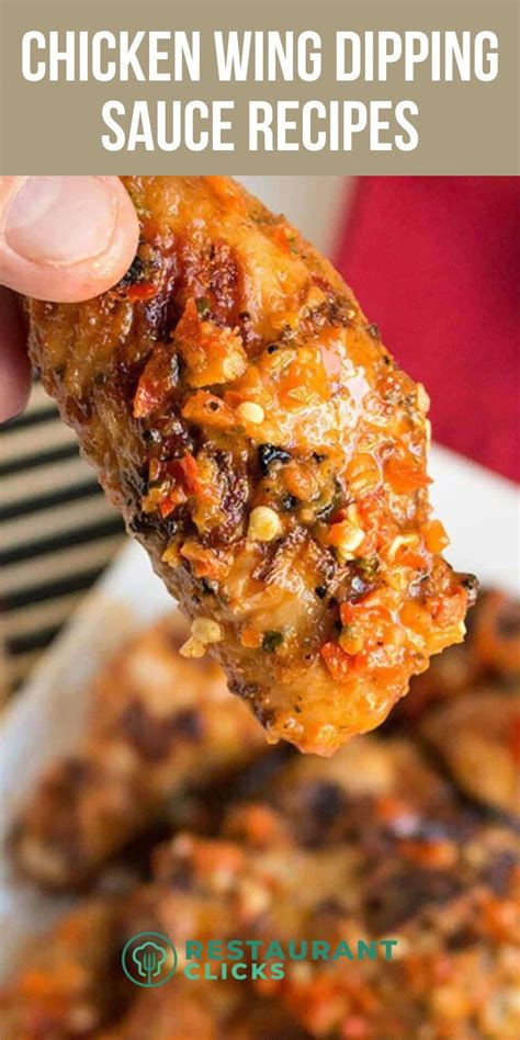 Chicken Wing Dipping Sauce Recipes Restaurant Clicks