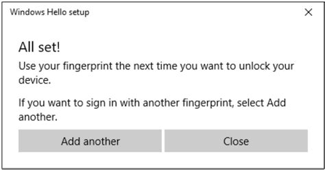 Windows 10 Использование сканера отпечатков пальцев для входа в систему Acer Community