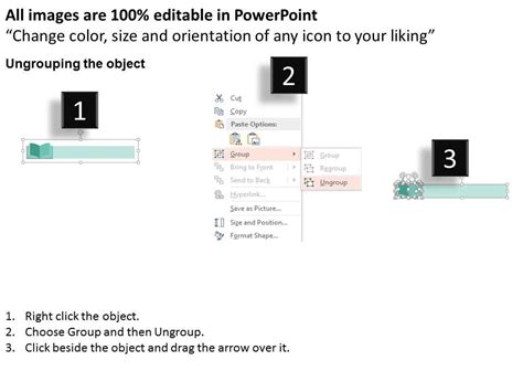 Four Staged Book Design Text Boxes Powerpoint Template