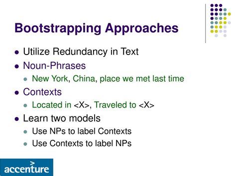 PPT Bootstrapping Information Extraction With Unlabeled Data PowerPoint Presentation ID