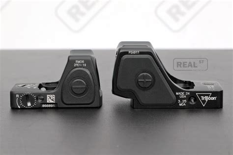 Trijicon Rmr Vs Rmr Hd Side By Side Comparison Real Street Tactical